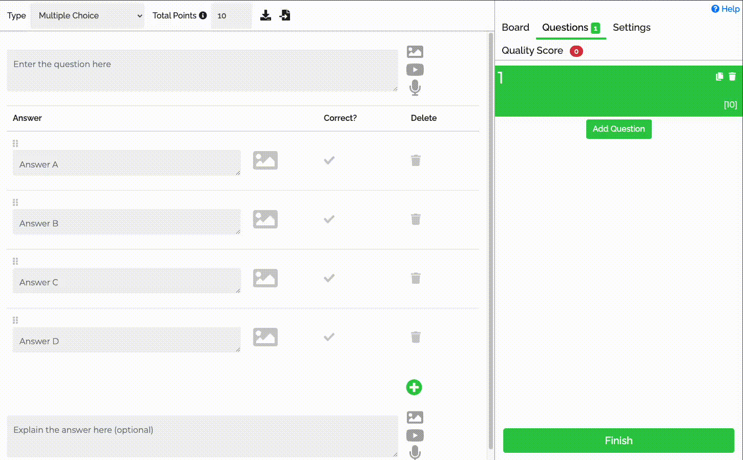 Import Questions from Spreadsheet - QuizWhizzer Help Center